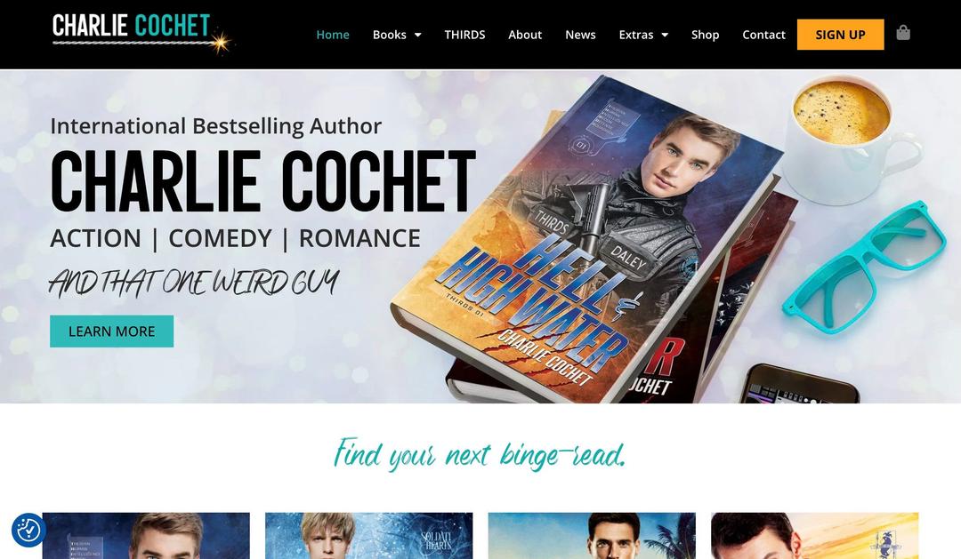 21 Beautifully Designed Book Website Examples in 2025