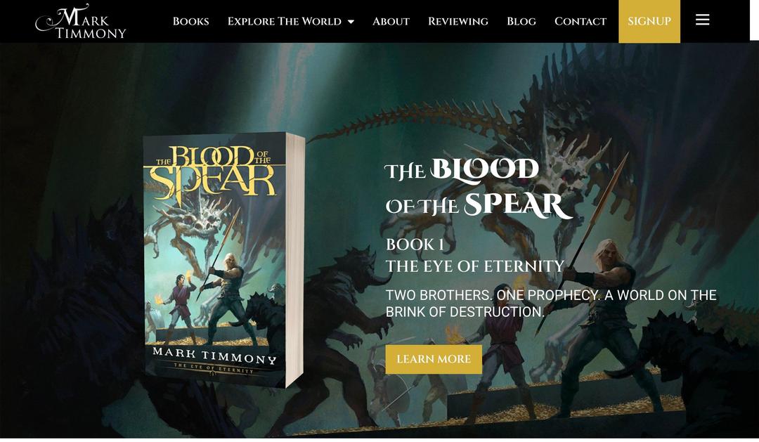 21 Beautifully Designed Book Website Examples in 2025