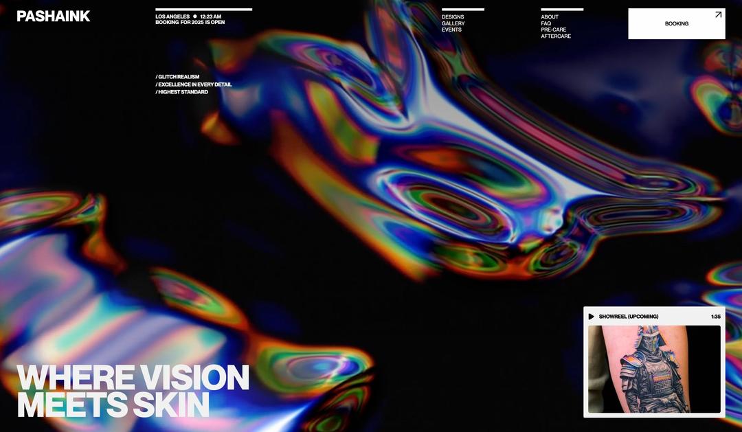 17 Fantastic 3D Website Examples of 2025