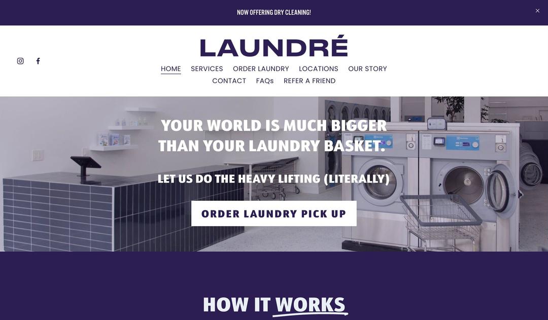 18 Best Laundry Website Examples of 2025